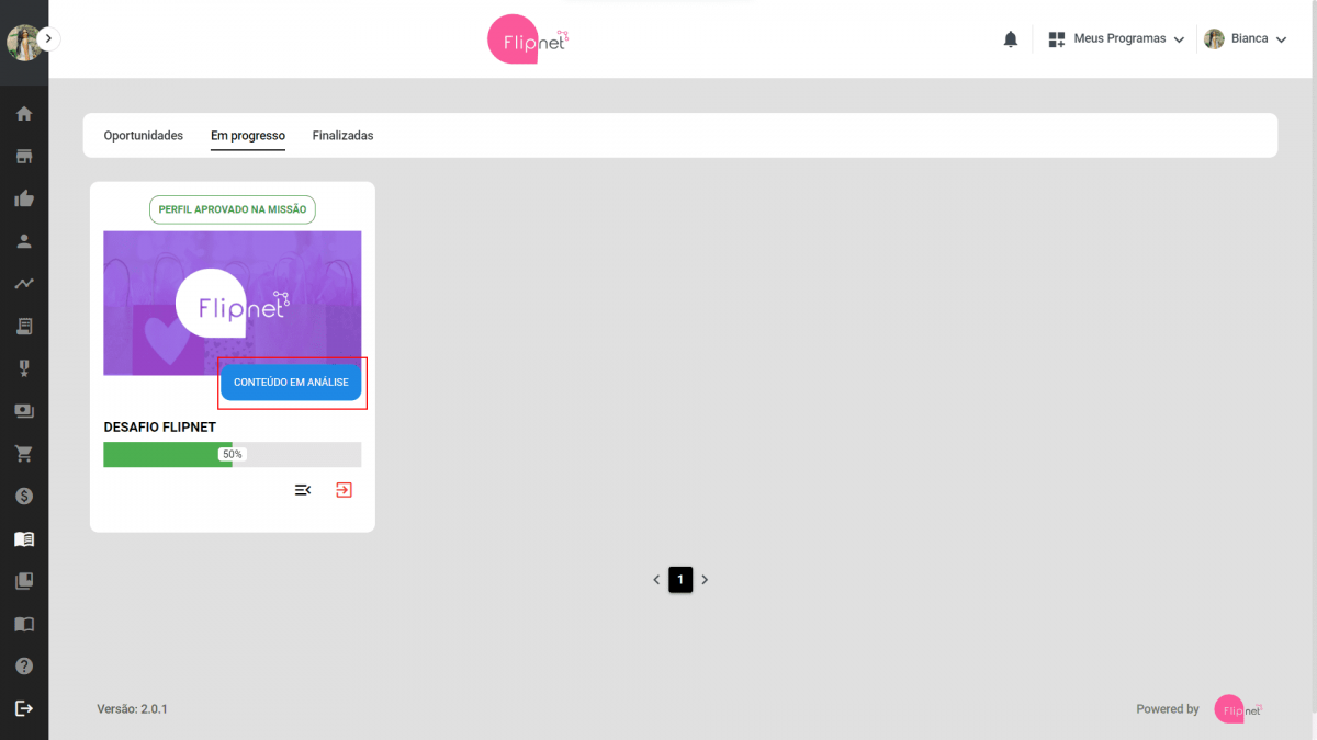 Como saber se meu conteúdo foi aprovado no Flipnet? - Flip.net