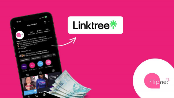 Como monetizar suas redes sociais usando o Linktree e o Flipnet - Flip.net